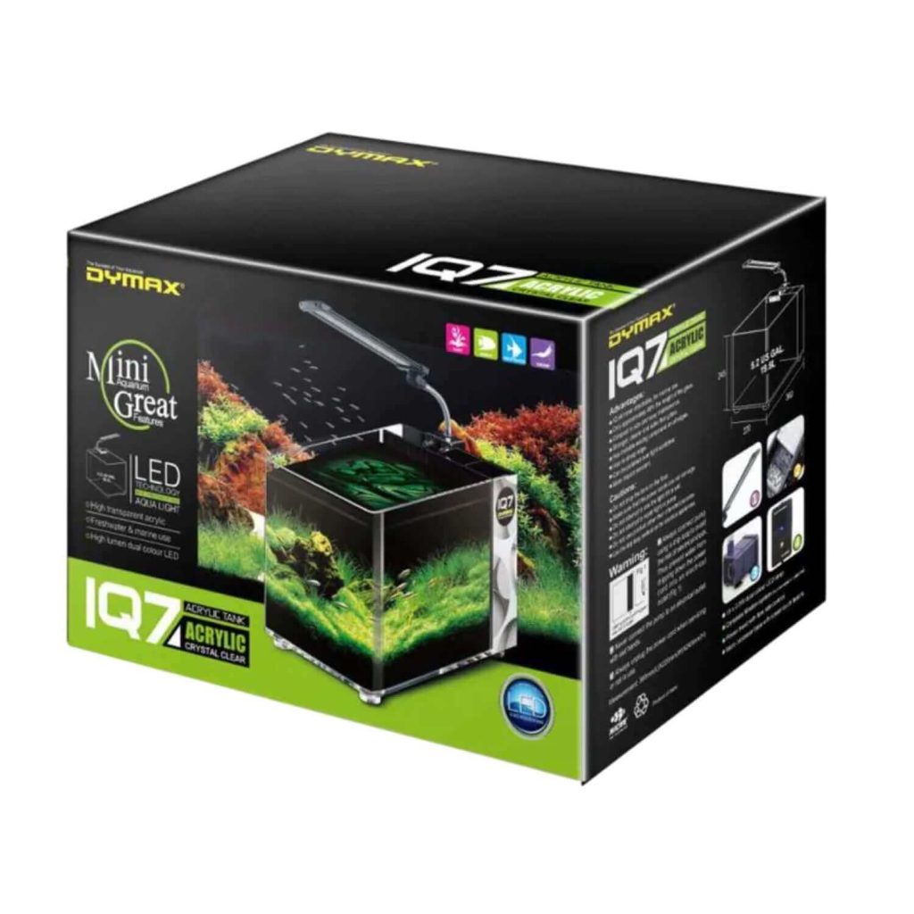 Dymax IQ7 Mini Acrylic Aquarium (18L) - Saturn Shrimp