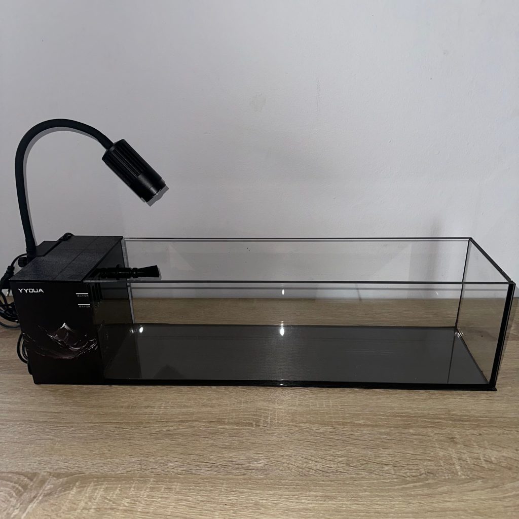YYOUA Shallow Desktop Aquarium (80cm x 15cm x 15cm) (17L) - Saturn Shrimp